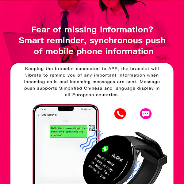 Fitneso išmanusis laikrodis su kameros valdymu | WATCHLITE – superzebra.lt