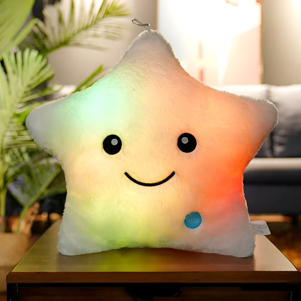 Vaikiška šviečianti pagalvė | LUMSTAR – superzebra.lt