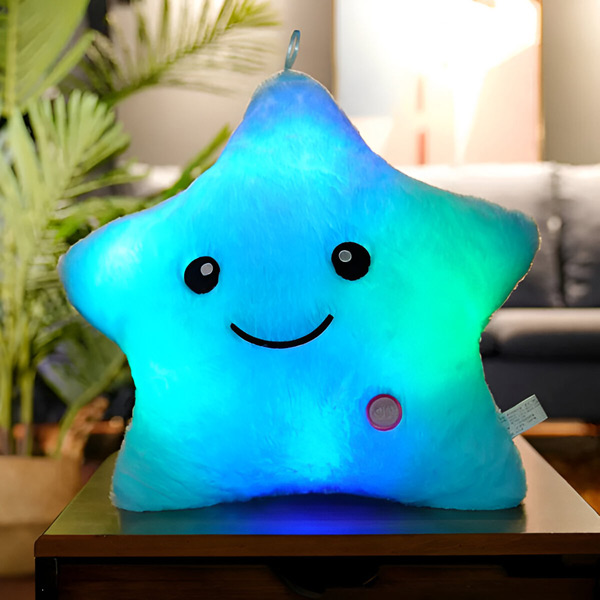 Vaikiška šviečianti pagalvė | LUMSTAR – superzebra.lt