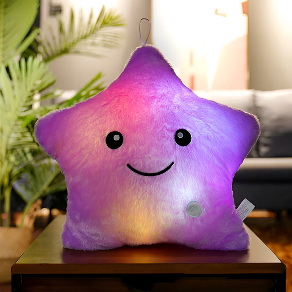 Vaikiška šviečianti pagalvė | LUMSTAR – superzebra.lt